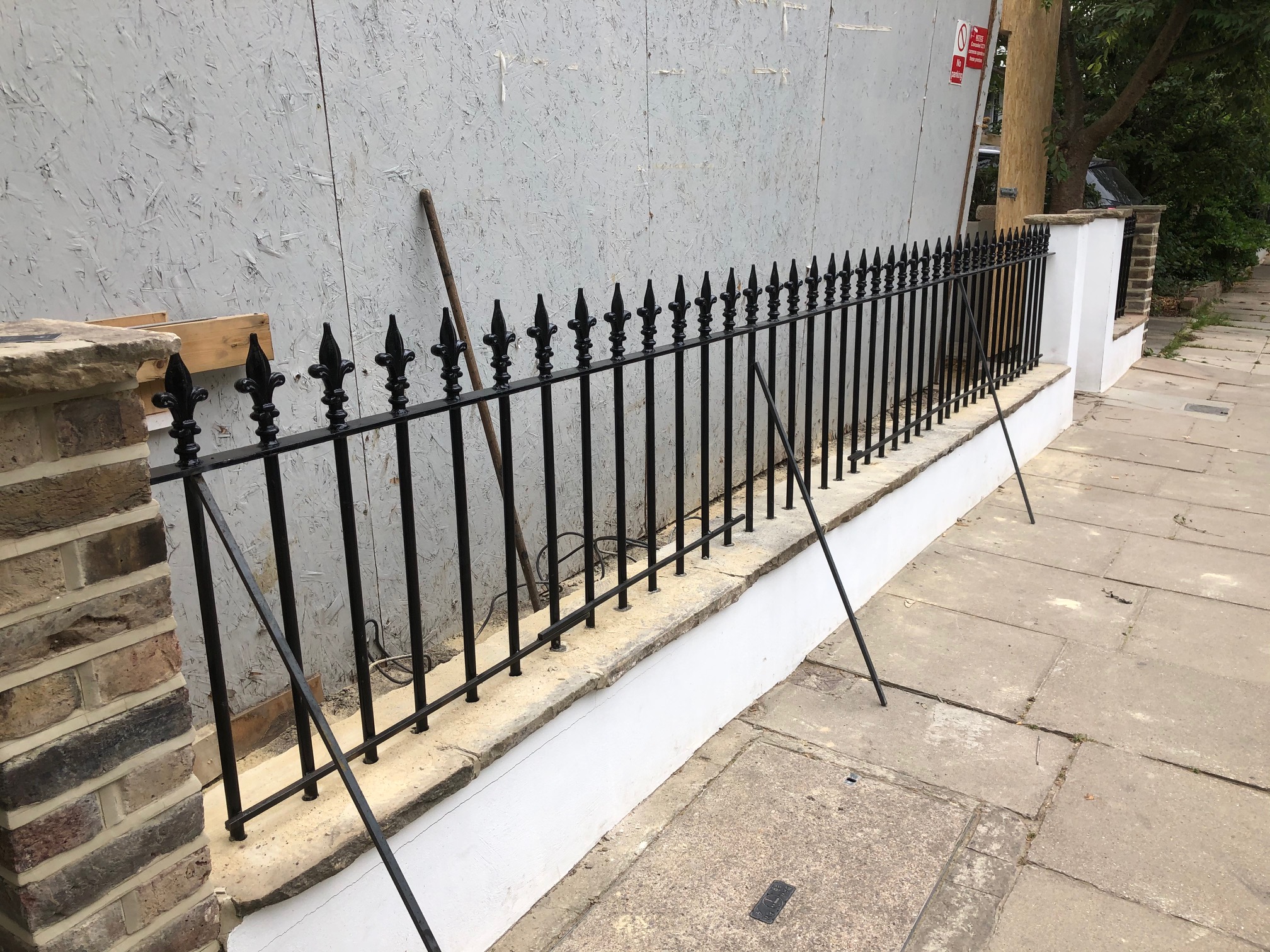 Cast Iron Railings Installed In Northumberland Place, London W2 - Arc ...