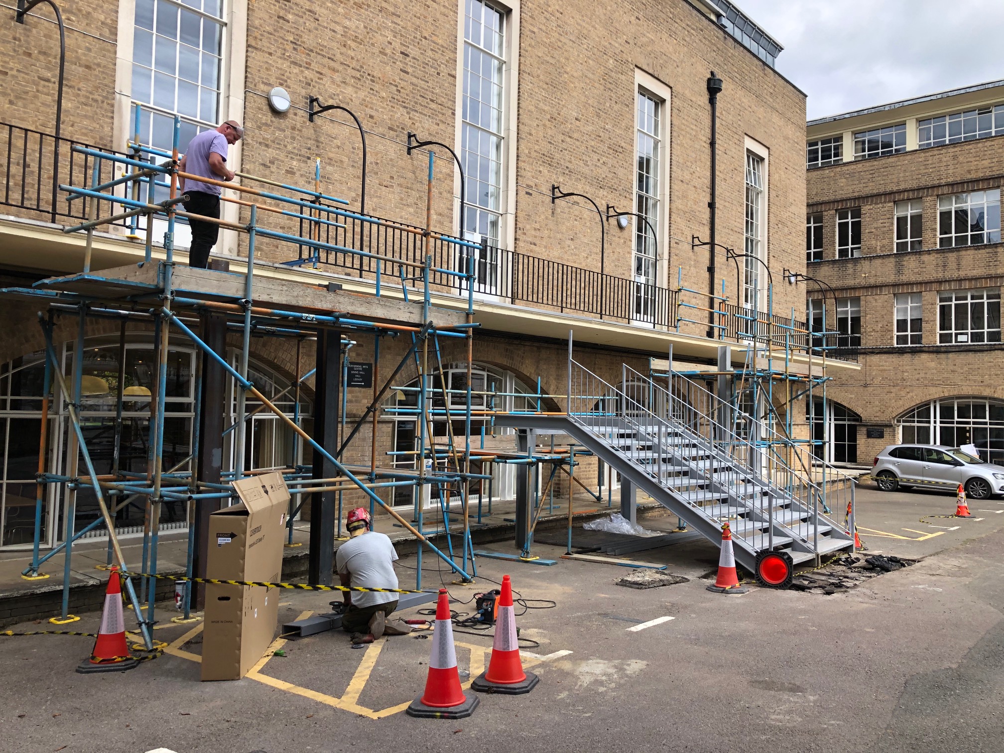 Outdoor Access Staircase For North London Collegiate School In Stanmore ...