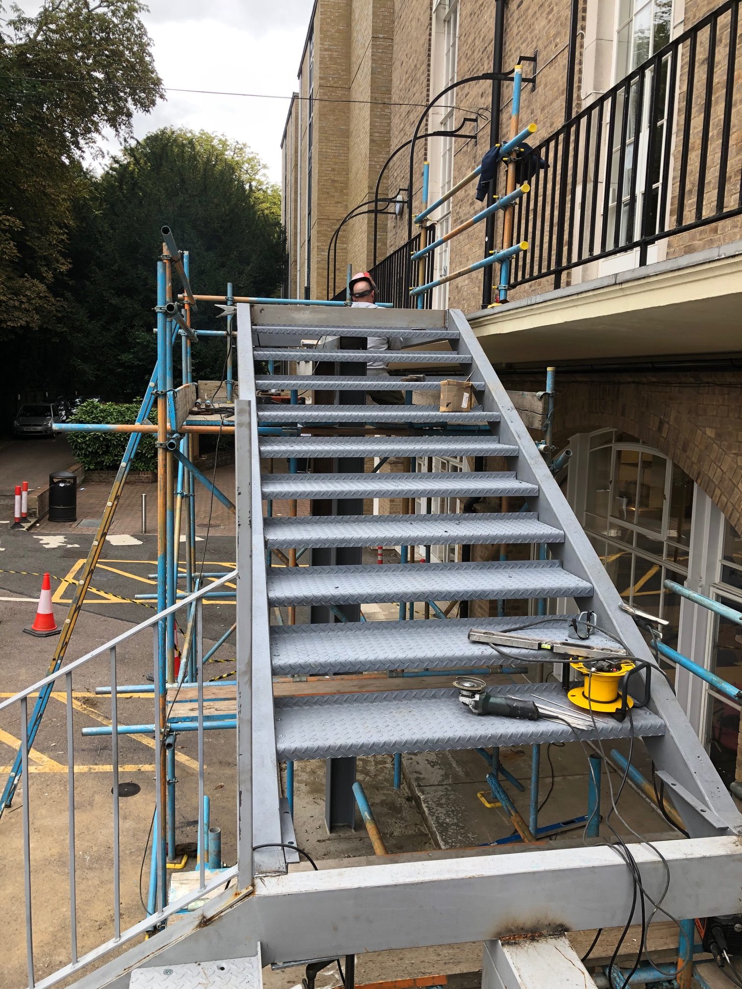 Outdoor Access Staircase For North London Collegiate School In Stanmore ...