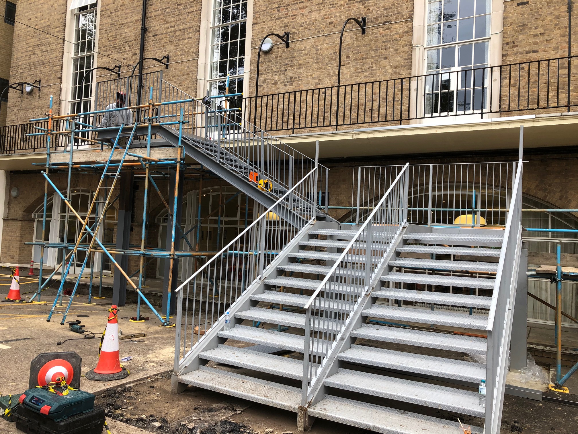 Outdoor Access Staircase For North London Collegiate School In Stanmore ...
