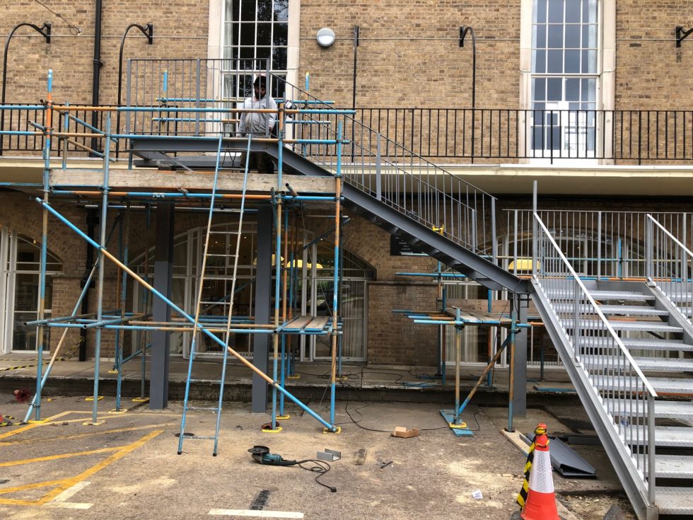 Outdoor Access Staircase For North London Collegiate School In Stanmore ...