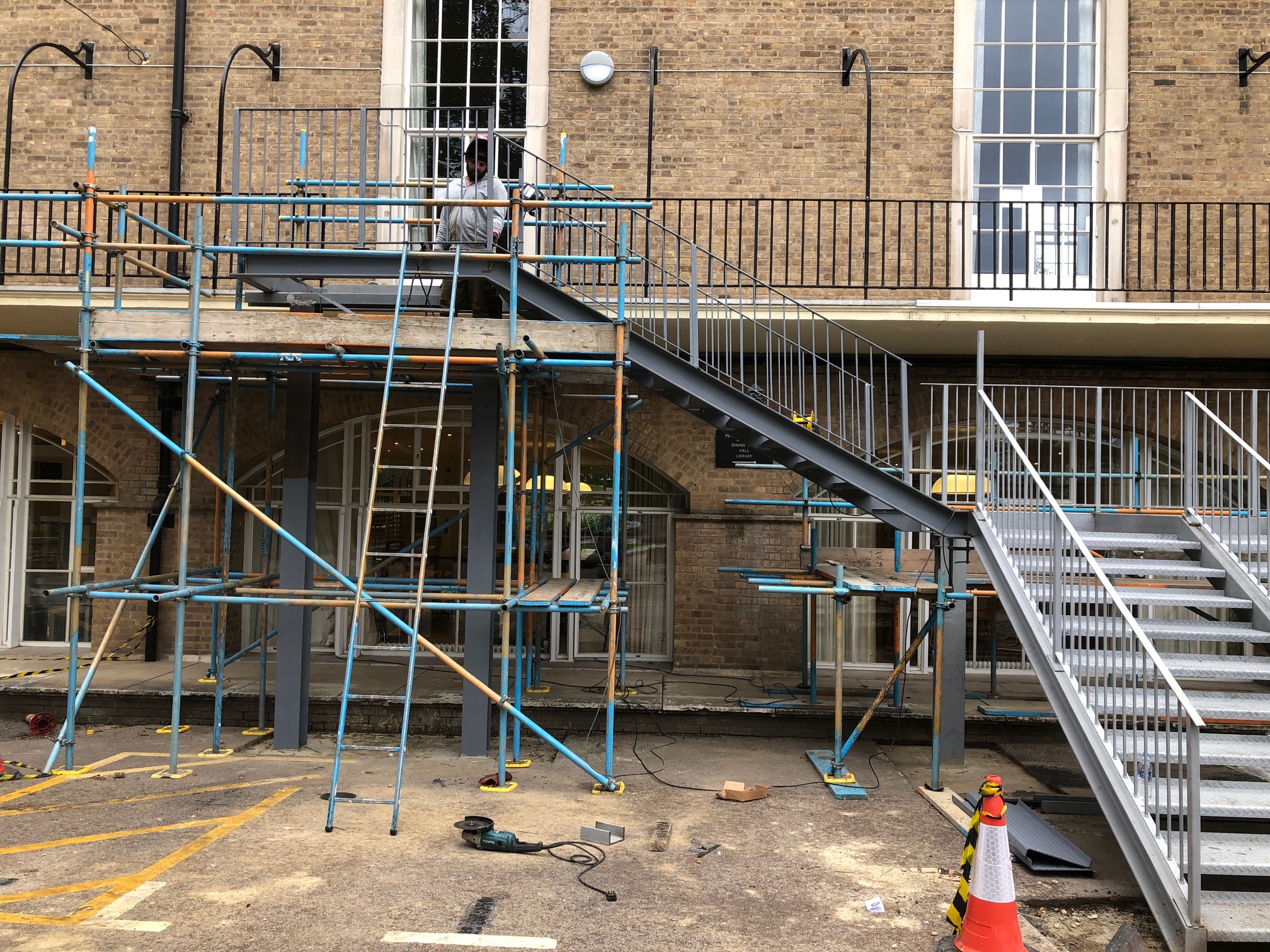 Outdoor Access Staircase For North London Collegiate School In Stanmore ...