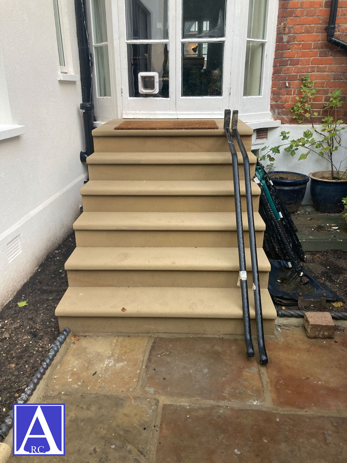Cast Iron Handrail in Alexandra Palace, London N22 - Arc Fabrications
